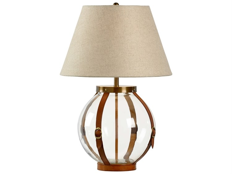 Chelsea House Sierra Brown Clear Table Lamp | CH69293