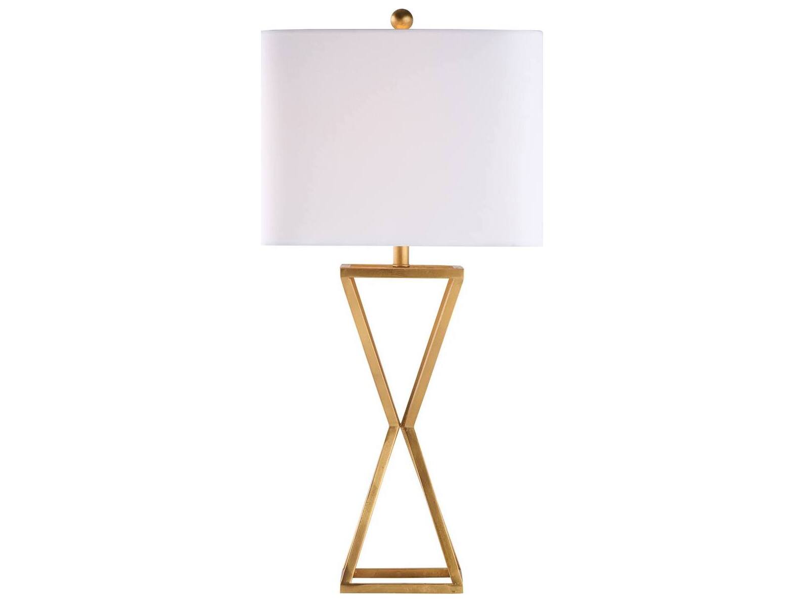 Chelsea House Town Square Gold Linen Table Lamp | CHC10319