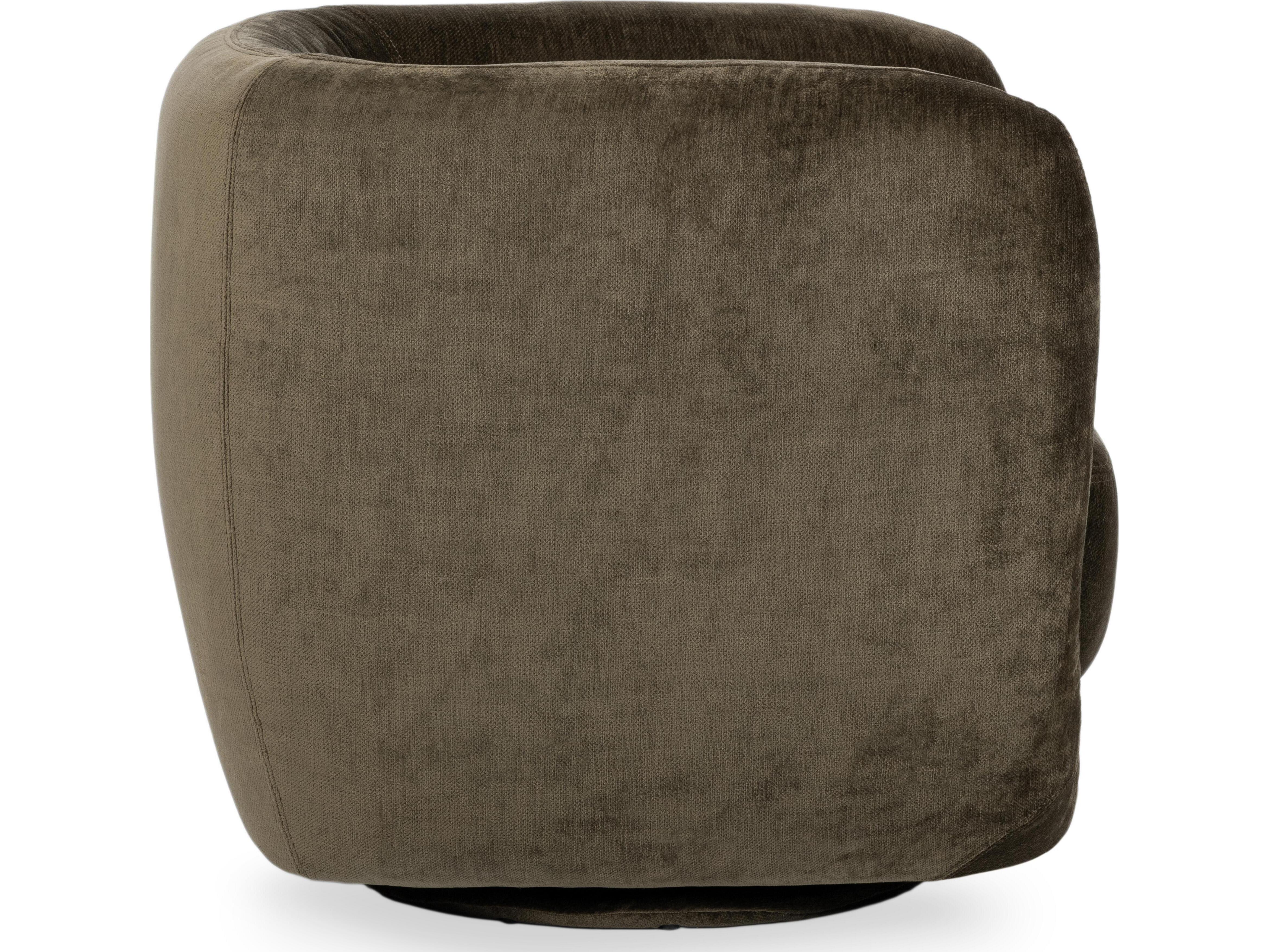 Classic Home Nico Swivel Green Accent Chair | CLH53051820