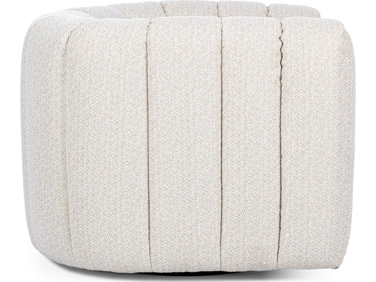 Classic Home Lexa Swivel Cream Accent Chair | CLH53051822