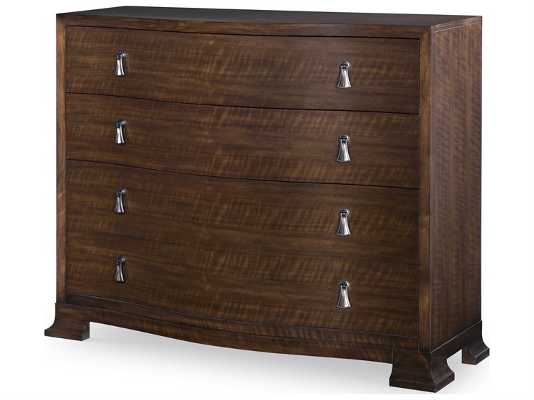 Century Furniture Citation Greige Gray Walnut Wood Accent Chest | CNTB1B201