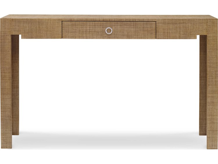 Century Furniture Curate Rectangular Glass Sand Console Table | CNTCT5011SD