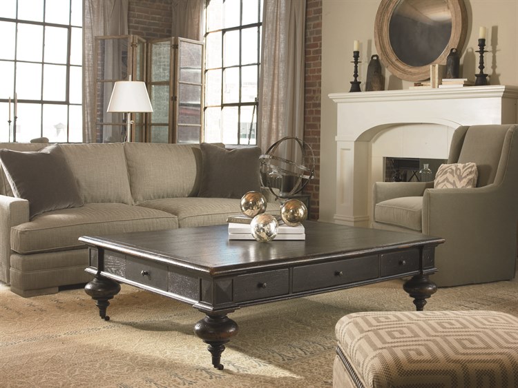 Century Furniture Monarch Rectangular Wood Coffee Table | CNTMN2000