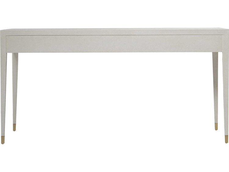 Century Furniture Monarch Ivory Faux Shagreen White Poplar Wood Writing ...