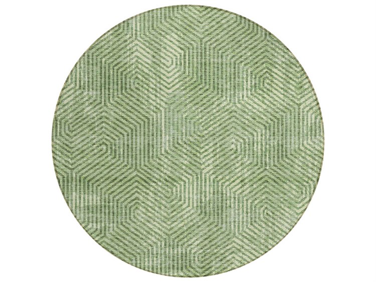 Dalyn Chantille Geometric Runner Area Rug | DLACN912GREEN