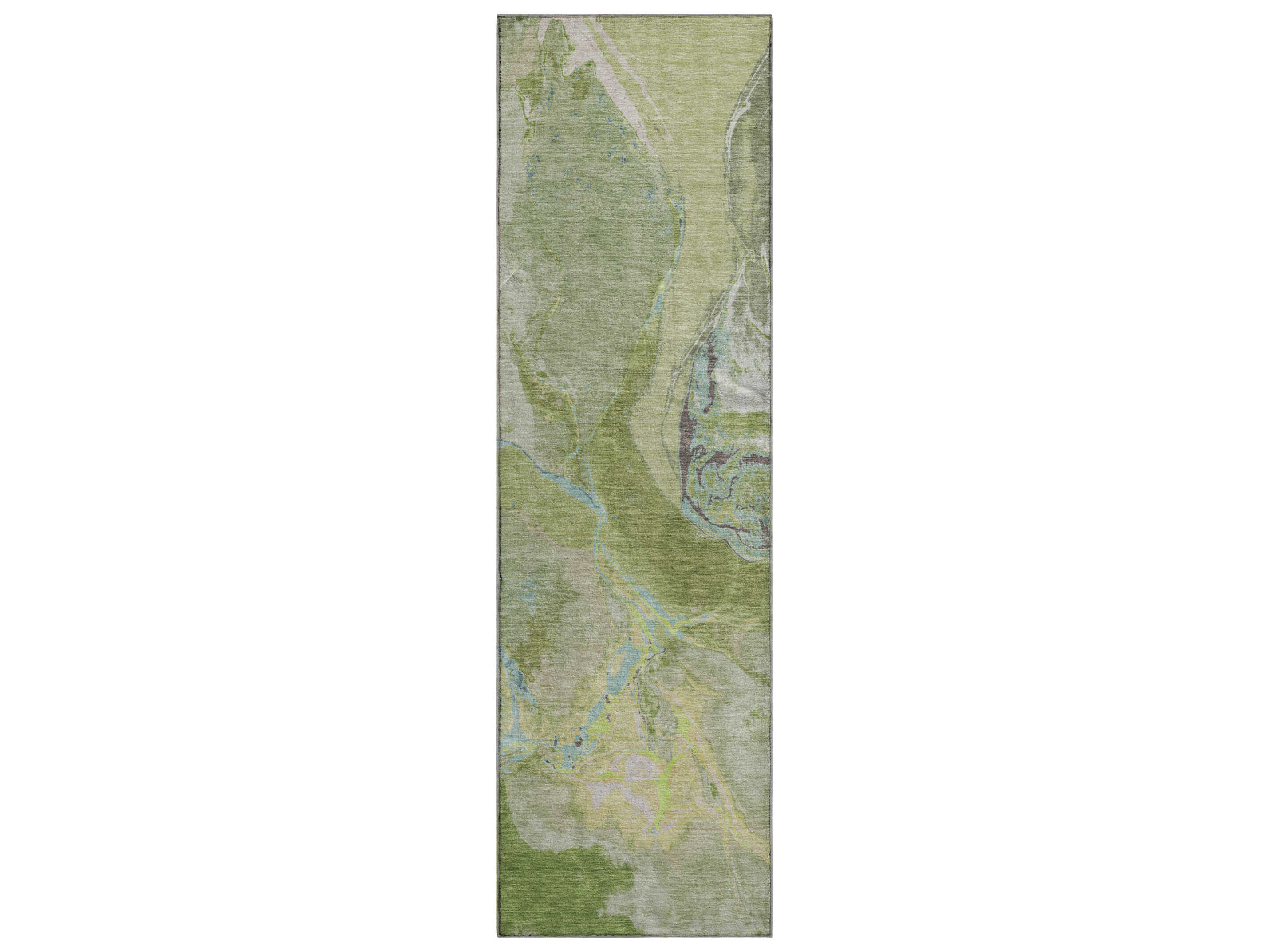Dalyn Mayfield Abstract Area Rug | DLAMF1005GREEN