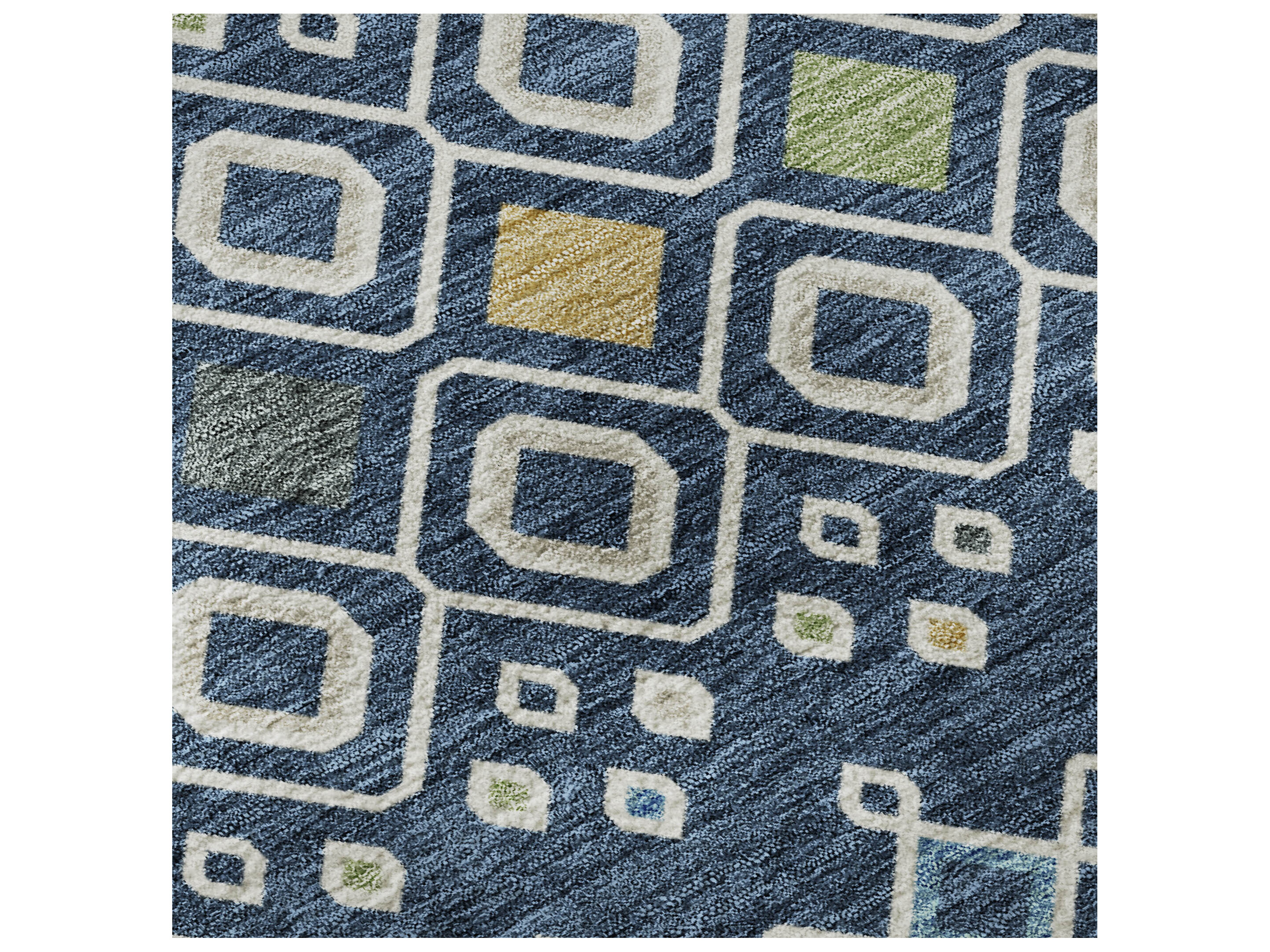Dalyn Neo Geometric Area Rug | DLNO12NAVY