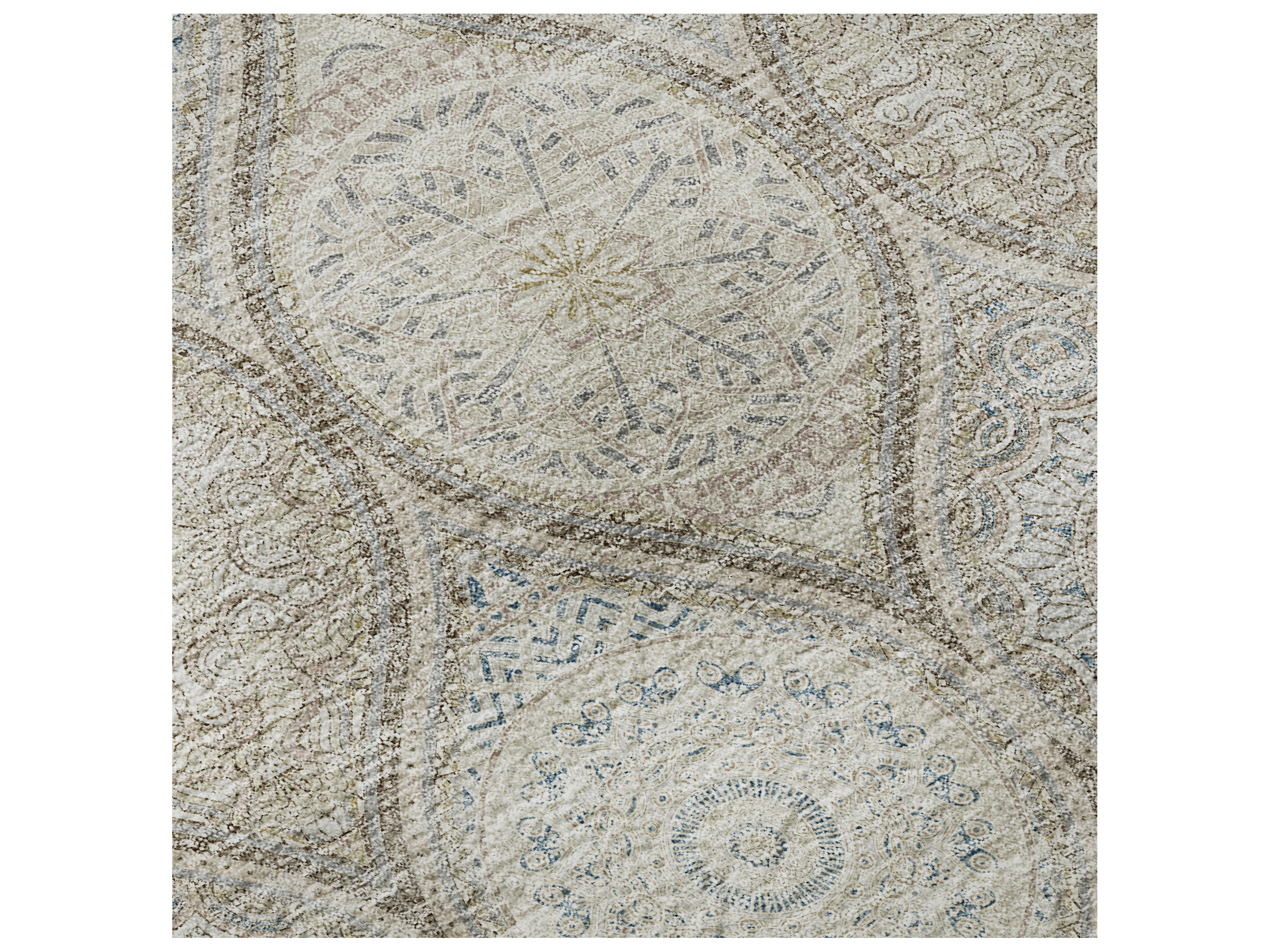 Dalyn Neo Abstract Area Rug | DLNO7LINEN