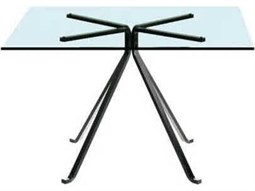 Driade Cugino By Enzo Mari Round Glass Dining Table | DRH830049T