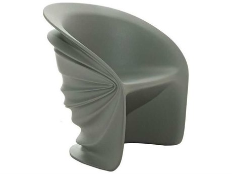 Driade Outdoor Clover Polyethylene Lounge Chair in White | DRID43614A002