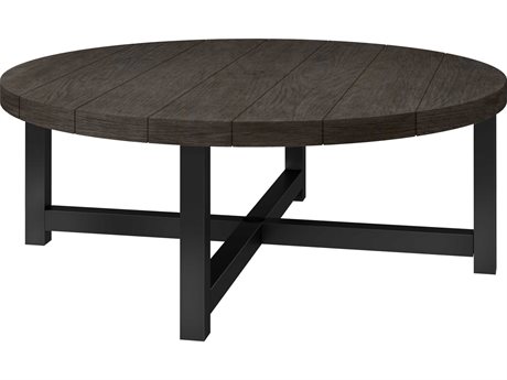 Gensun Grand Terrace Cast Aluminum 42'' Wide Round Chat Table with ...