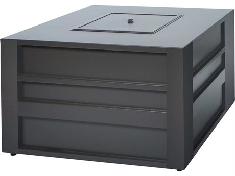 Ebel Palermo Aluminum 38'' Wide Square Chat Table | EBL805