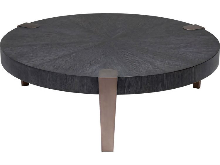 Eichholtz Oxnard Charcoal Grey Oak Veneer Coffee Table | EIC114532