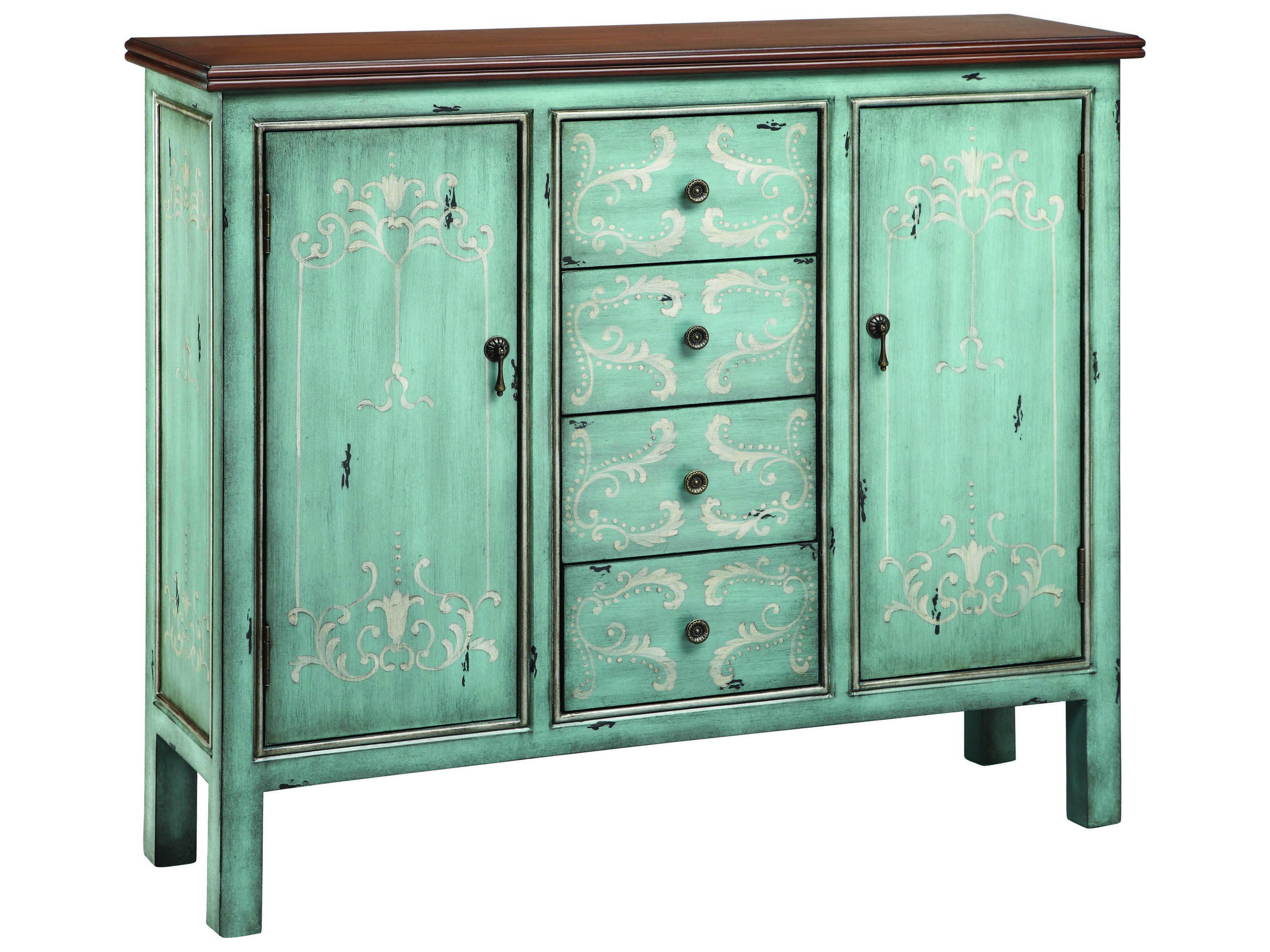 Elk Home Blue Accent Chest | EK13180