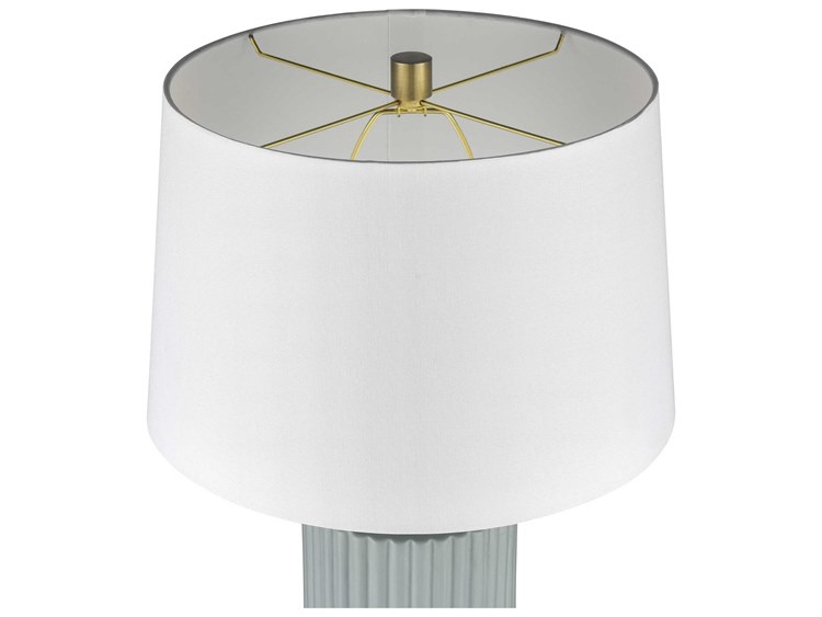 Elk Home Knox Light Blue Glazed / Antique Brass 1-light Buffet Lamp ...