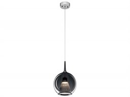 Elan Walman 1-Light Matte Black LED Linear Island Pendant | ELA84316MBK
