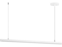 Elan Walman 1-Light Matte Black LED Linear Island Pendant | ELA84316MBK