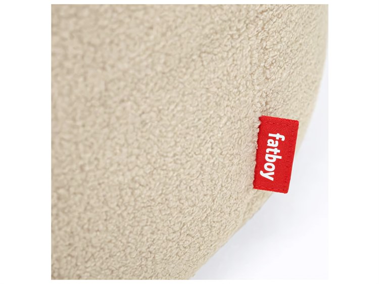 Fatboy Point Large Sherpa Pouf in Ecru | FAT501039