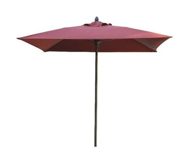 Fiberbuilt Lucaya 6 Foot Square Aluminum Outdoor Patio Umbrella | FB6SQLPU