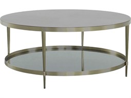Fairfield Chair Libby Langdon Round Wood Smoked Stone Coffee Table ...