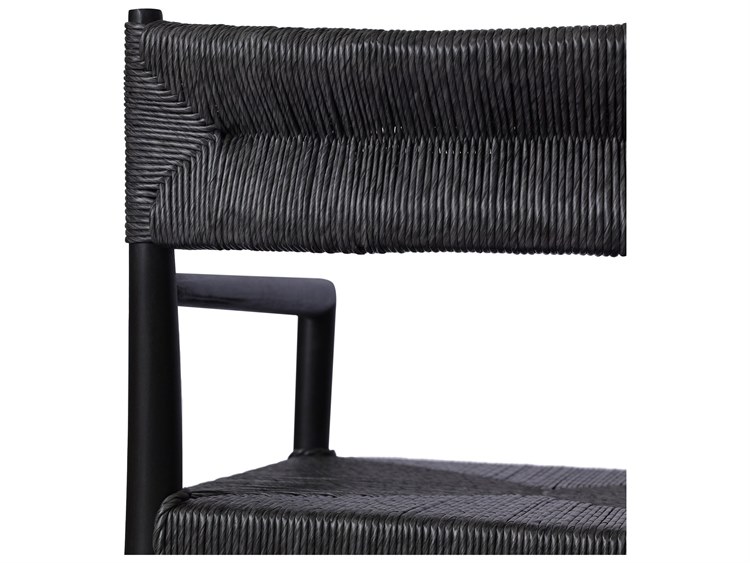 Four Hands Outdoor Grass Roots Teak Wicker Dining Chair | FHO237629003