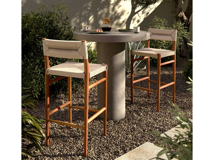 Four Hands Outdoor Grass Roots Lomas Bar Stool | FHO237996001