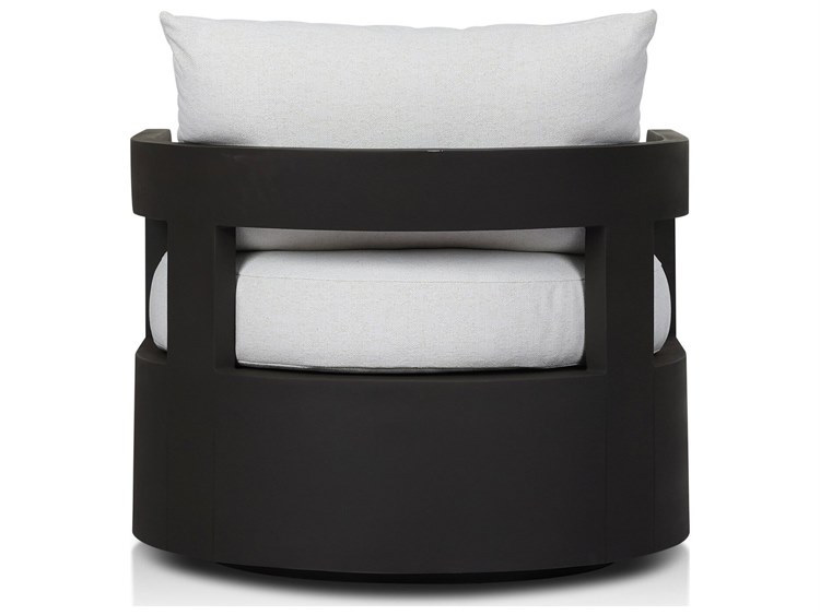 Four Hands Outdoor Pembrook Jackson Metal Swivel Chair - Alessi Linen ...