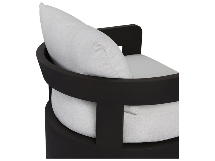 Four Hands Outdoor Pembrook Jackson Metal Swivel Chair - Alessi Linen ...