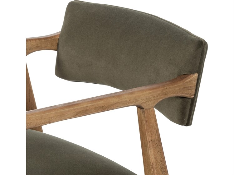 Four Hands Abbott Tyler Modern Velvet Loden Armchair | FS105581010
