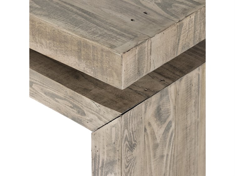 Four Hands Sierra Matthes Rectangular Wood Weathered Wheat Console ...