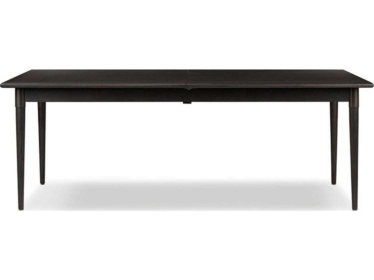 Four Hands Patten Harper Black Mango Veneer Rectangular Wood Extension ...