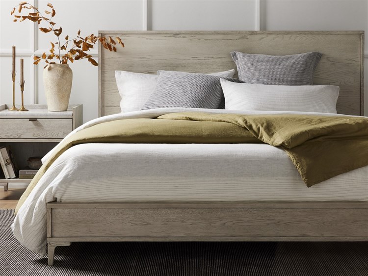 Four Hands Haiden Viggo White Oak Wood Queen Platform Bed | FS224423001