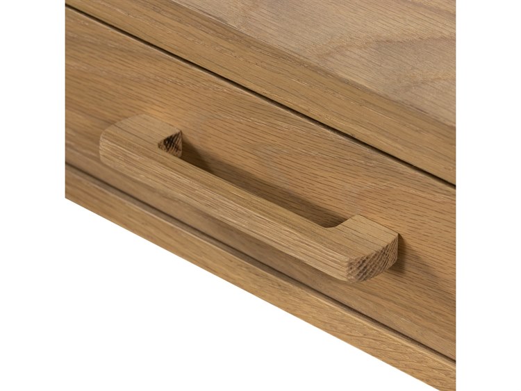 Four Hands Belfast Armstrong Burnished Oak Veneer Brown Wood Computer ...