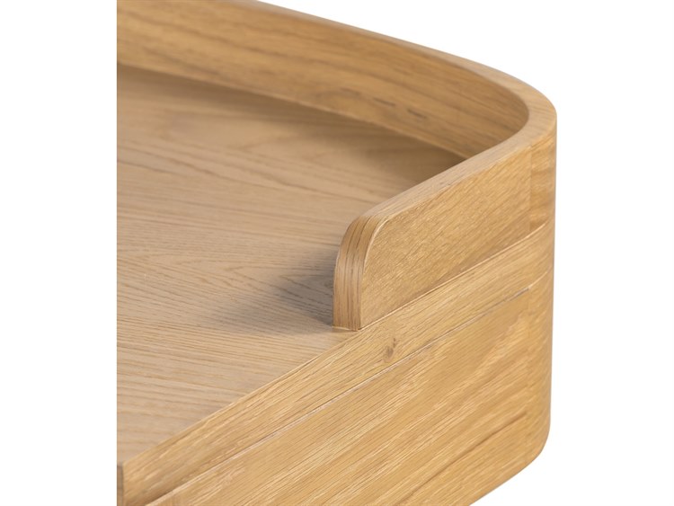 Four Hands Belfast Armstrong Burnished Oak Veneer Brown Wood Computer ...