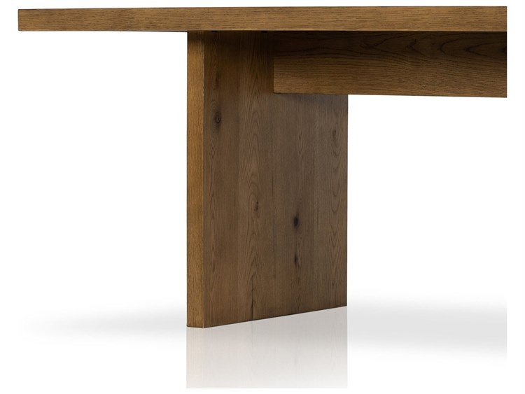 Four Hands Haiden Eaton Amber Oak Resin Dining Table | FS228017003