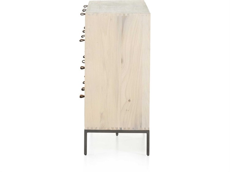 Four Hands Fulton Trey Auburn Poplar Wood 9 Drawer Dresser | FS230300001