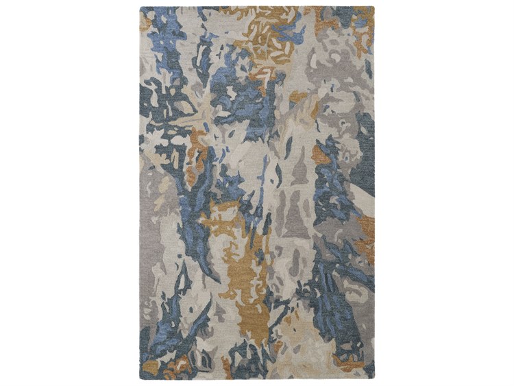 Feizy Rugs Everley Abstract Area Rug | FZ8645FGRAYMULTI