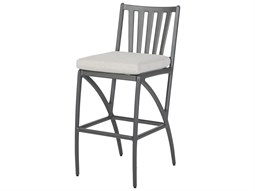 Mallin M Series Cushion Aluminum Swivel Outdoor Bar Stool | MALMB011