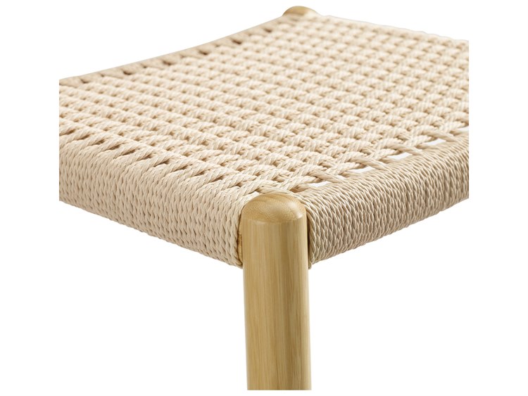 Greenington Leif Recliner Bamboo Wood Wheat Counter Stool | GTGLE001CSWH