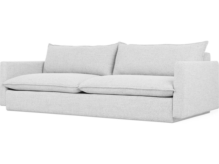 Gus* Modern Sola Node Alabaster White Upholstered Sofa | GUMECSFSOLANODALA