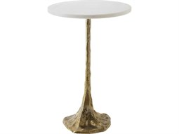 Global Views Laforge Round Glass End Table | GV790277
