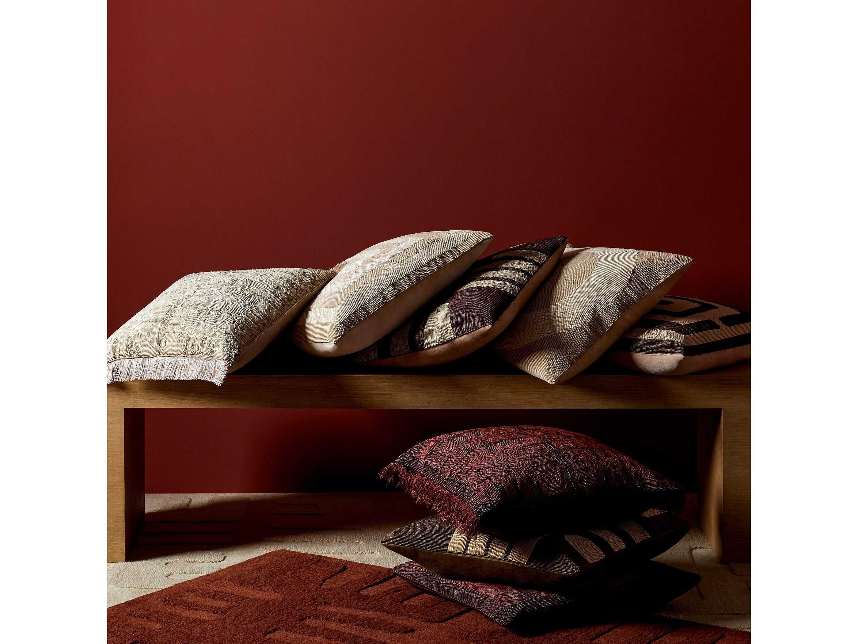 Global Views Duafe Sand Abstract Area Rug | GVCA990016