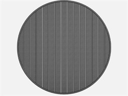 Woodard Extruded Aluminum Tri-Slat Round Table Top | WR02622