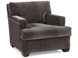 Hickory White Custom Elements Upholstery Beige Fabric Accent Chair ...