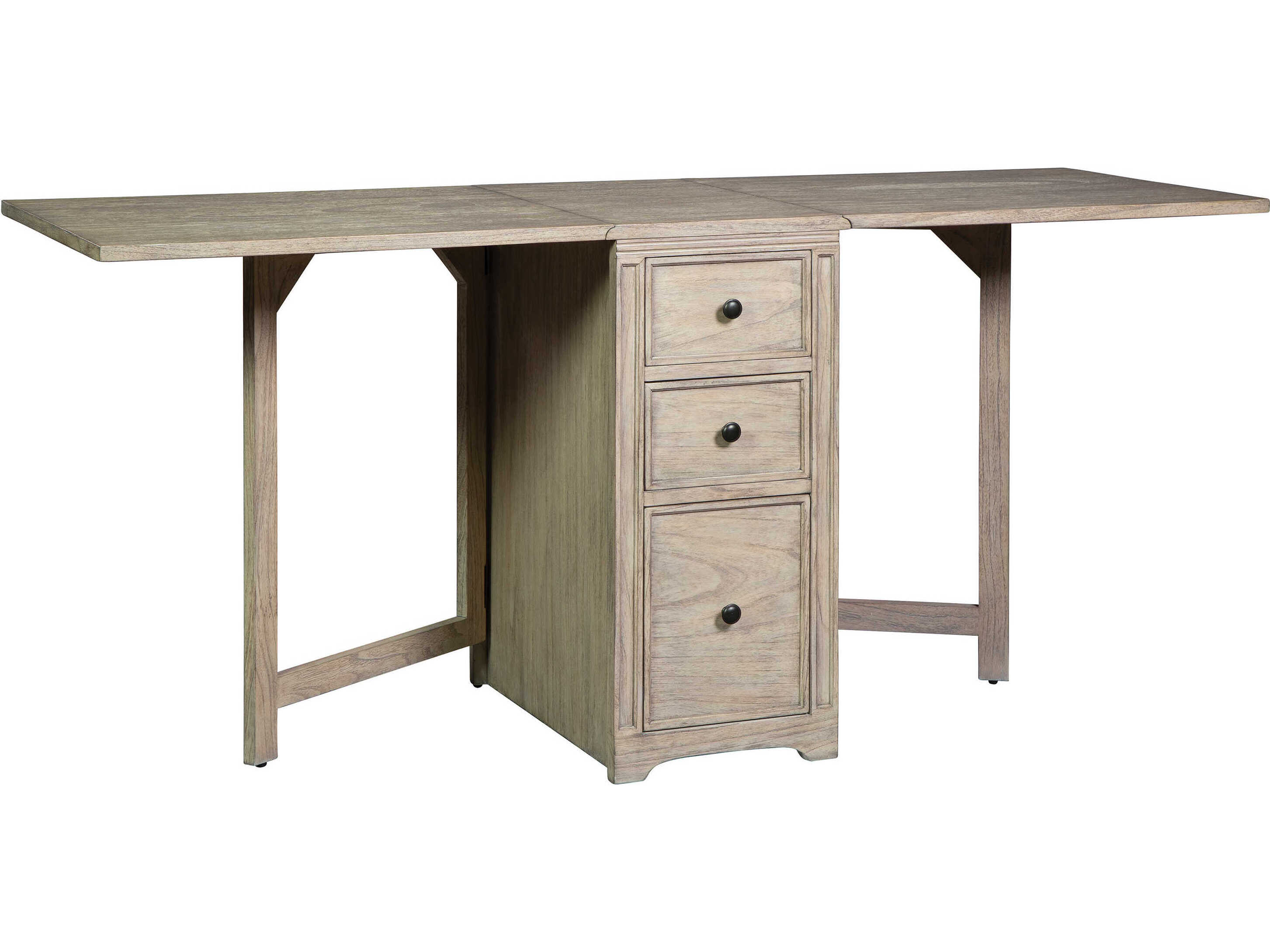 Hekman Office 15" Special Reserve Beige Mahogany Wood Writing Desk ...