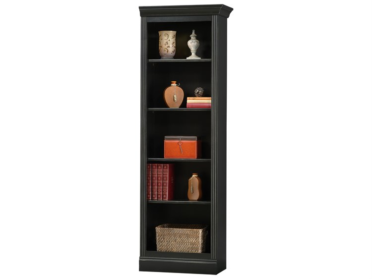 Howard Miller Oxford Antique Black Bookcase | HOW920016