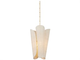 Visual Comfort Modern Fues 1-Light Natural Brass Globe Pendant ...