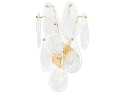 Hudson Valley Castor 2-Light Aged Brass Wall Sconce | HV1792AGB