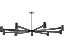 Hudson Valley Predock 2-Light Black Brass LED Wall Sconce | HV9102BBR