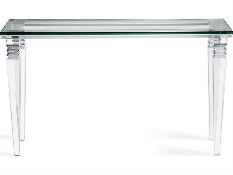 Interlude Home Savannah Clear/Clear Glass 52'' x 16'' Rectangular ...